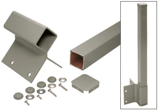 CRL 48" 200, 300, 350, and 400 Series 90 Degree Fascia Mounted Post Ki