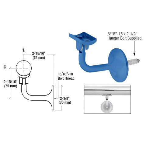 Custom Size Glass Railing Hardware