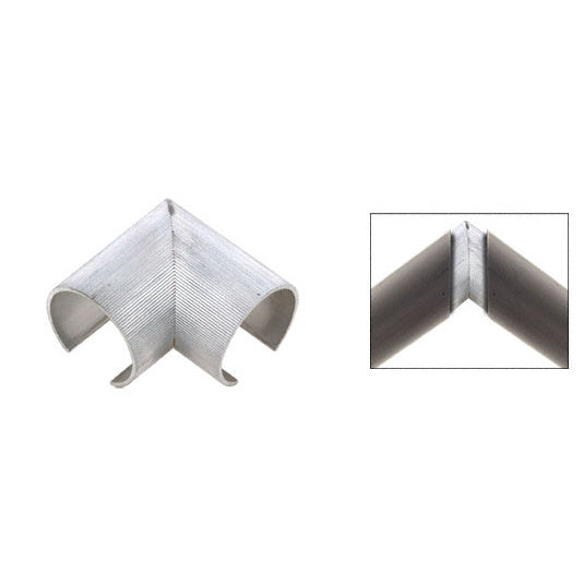 CRL 90 Degree Corner Horizontal Internal Splice for 3-1/2" Cap Rail