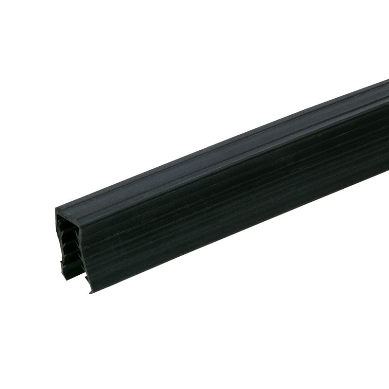 Cap Rail Vinyl - Rubber Insert